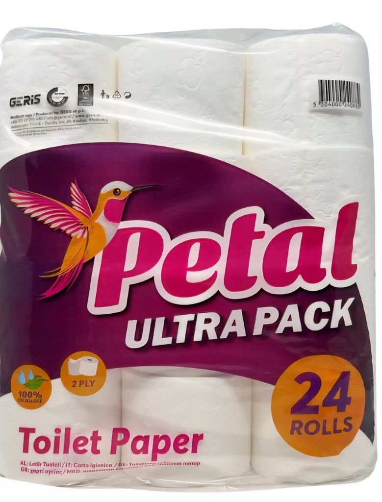 PETAL TOILET PAPER 24PK | PJ DISTRIBUTORS